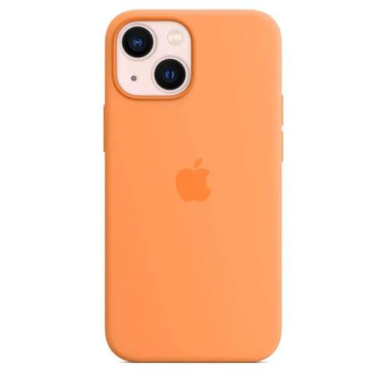Original case silicone Apple iPhone 13 Mini Marigold | Accessories ...