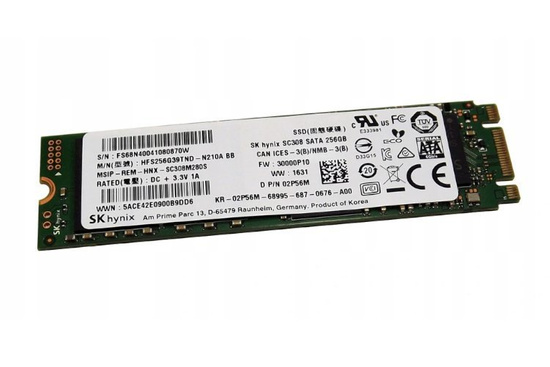 SK Hynix SC308 256GB SSD M.2 2280 SATA HFS256G39TND drive | | AMSO
