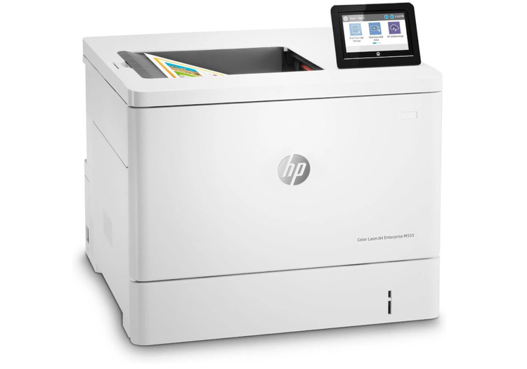 HP Color LaserJet M555 Laser Printer Color Duplex Mileage about 20,000 ...