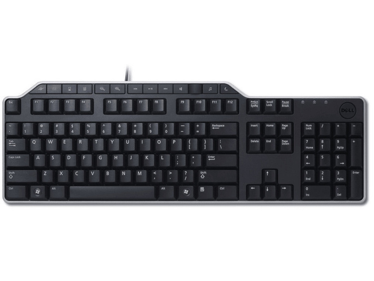 NEW Dell KB522 USB Multimedia Keyboard QWERTY + OEM Stickers ...