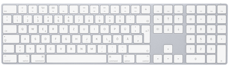 New original Apple Magic Keyboard Numeric Keypad GER. | Christmas gift ...