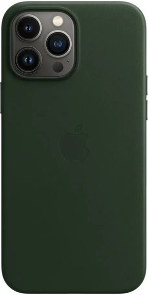Original case apple iPhone 13 Pro Max Leather Sequoia Green Zielona Sekwoja / Sequoia Green ...