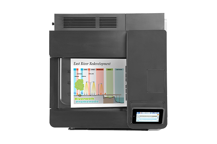 HP Laserjet Enterprise M651 DUPLEX COLOR NETWORK LASER PRINTER ...