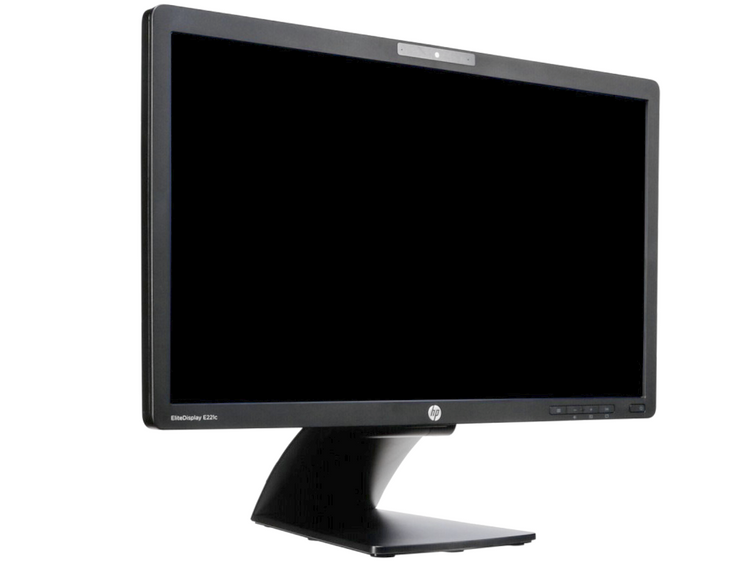 HP EliteDisplay E221c 22" LED 1920x1080 IPS DisplayPort Camera Class A ...
